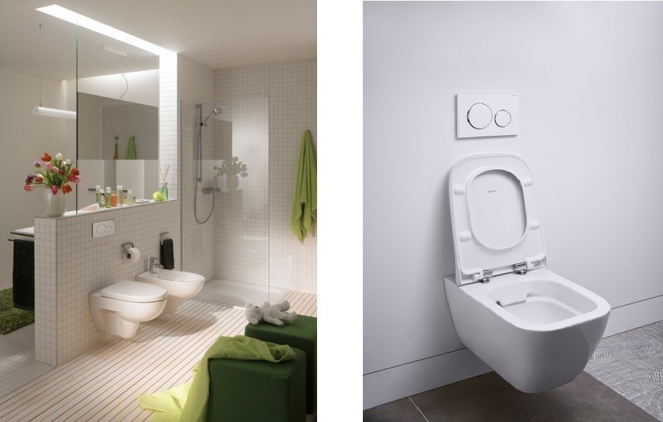 Обзор GEBERIT DUOFIX DELTA. Системы инсталляции с кнопкой для подвесных ...